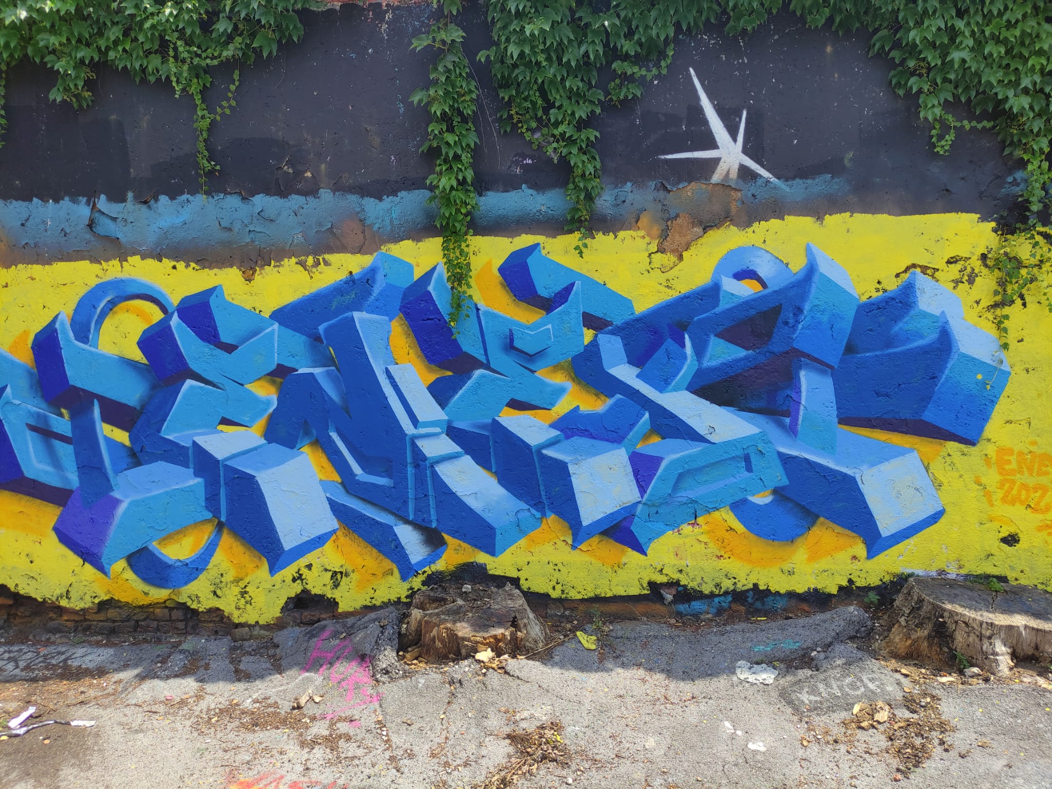 3d graffiti - ArieBananas Art and AI stories