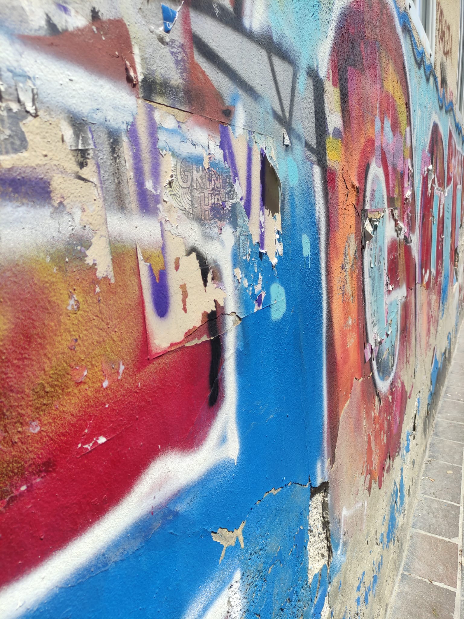 Wall Abuse - ArieBananas Art and AI stories